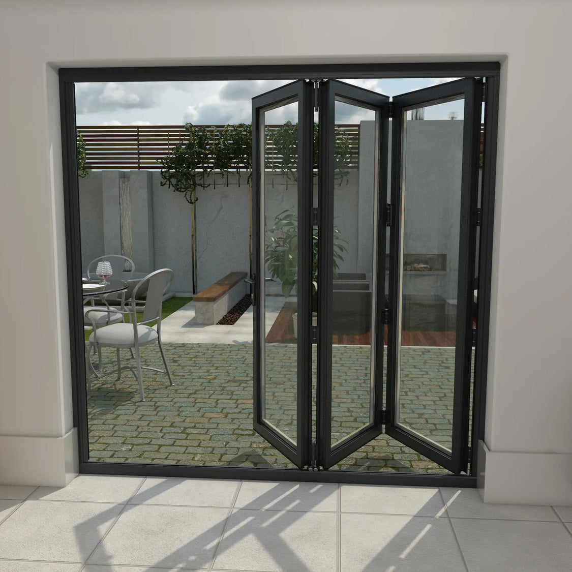 Bifold Doors | Aluminum Bifold Doors | Bifold Patio Doors | Iron Bifold ...
